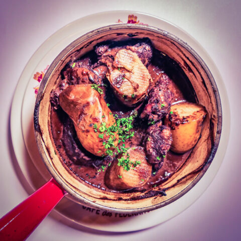 La carte du Bouchon Lyonnais le Café des Fédérations